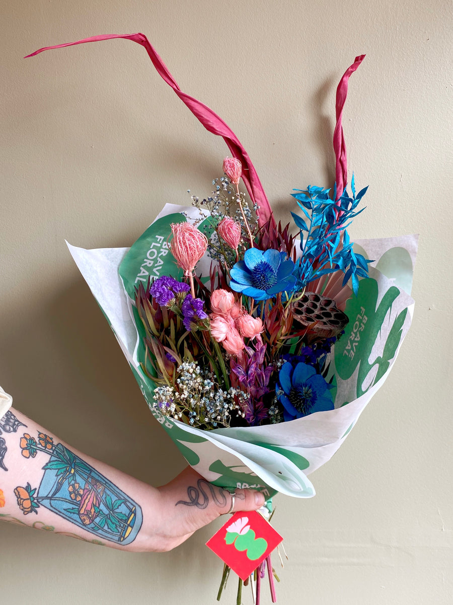 Dried Floral Bunch – Brave Floral